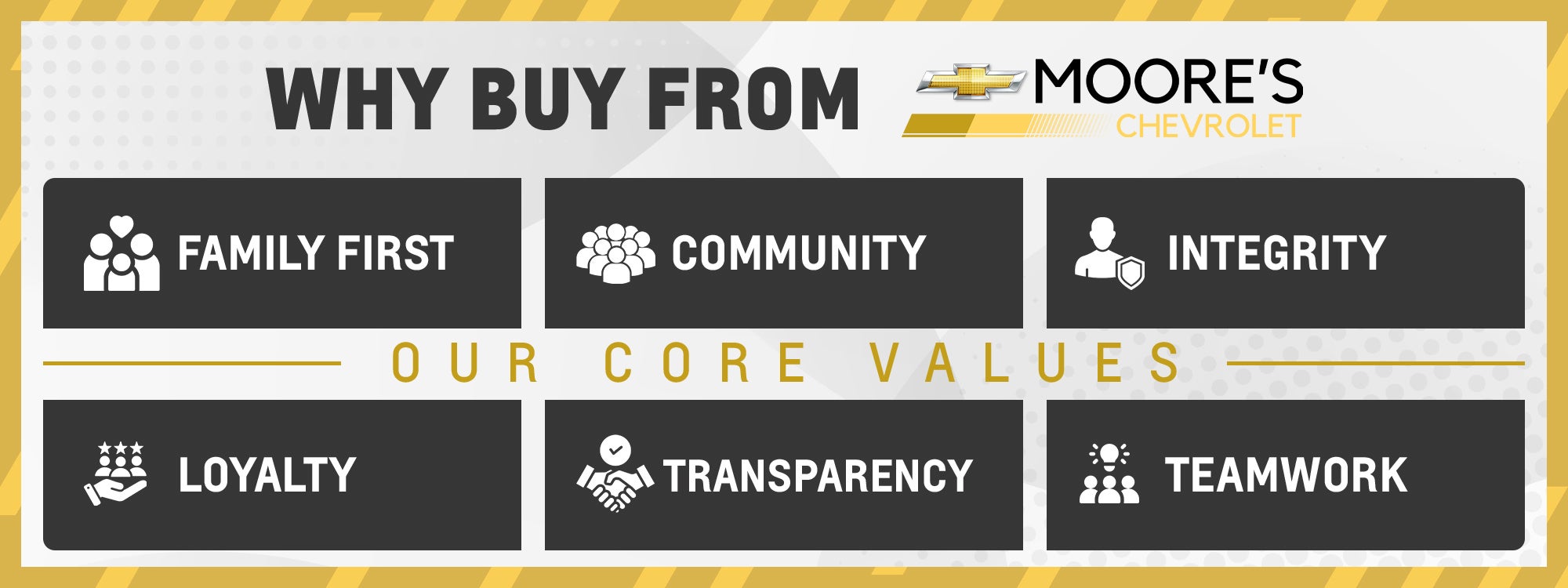 Why Buy From Moore’s Chevrolet? | Learn More